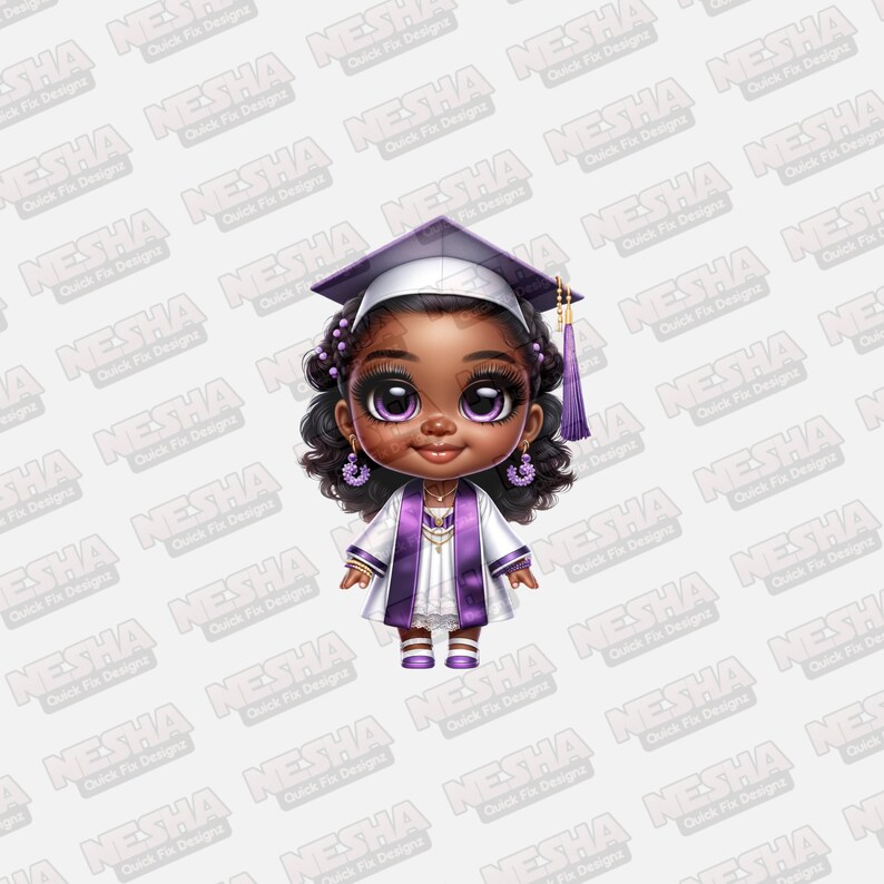 Graduation Chibi, Chibi Clipart, Chibi Bundle, Chibi PNG, Chibi SVG ...