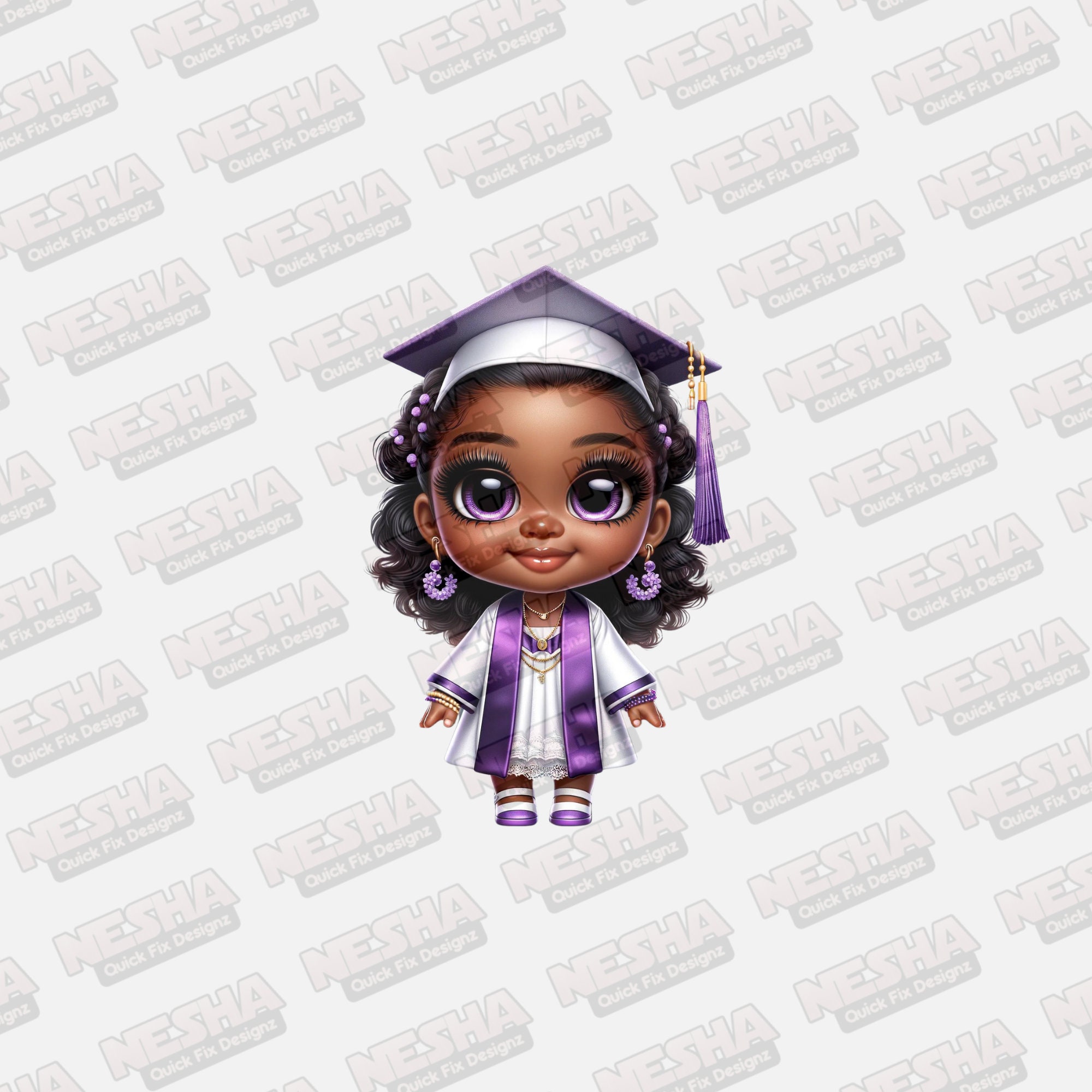 Graduation Chibi, Chibi Clipart, Chibi Bundle, Chibi PNG, Chibi SVG ...
