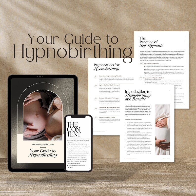 The Birthing Series: Your Guide to Hypnobirthing - Etsy