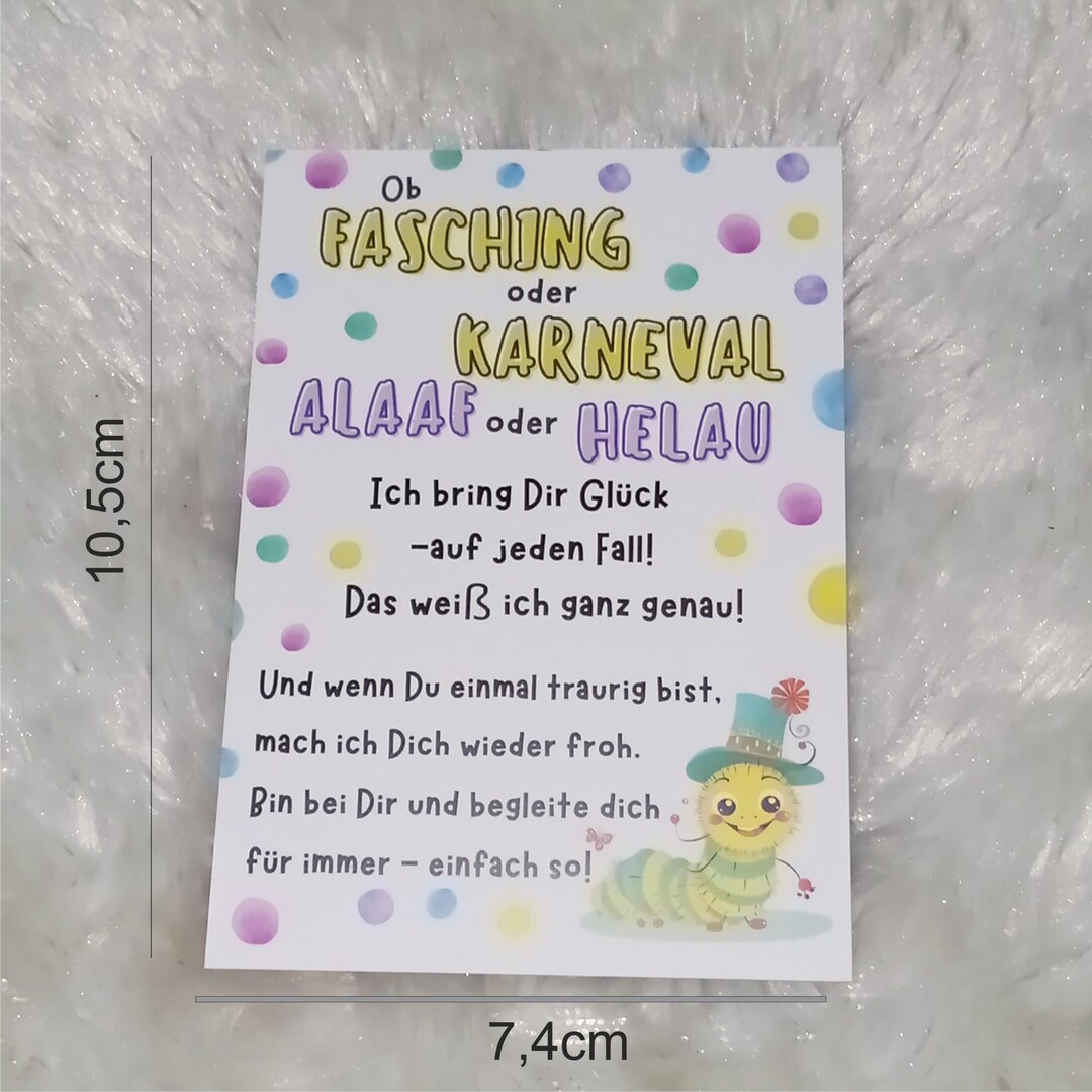 German Saying Card - Etsy