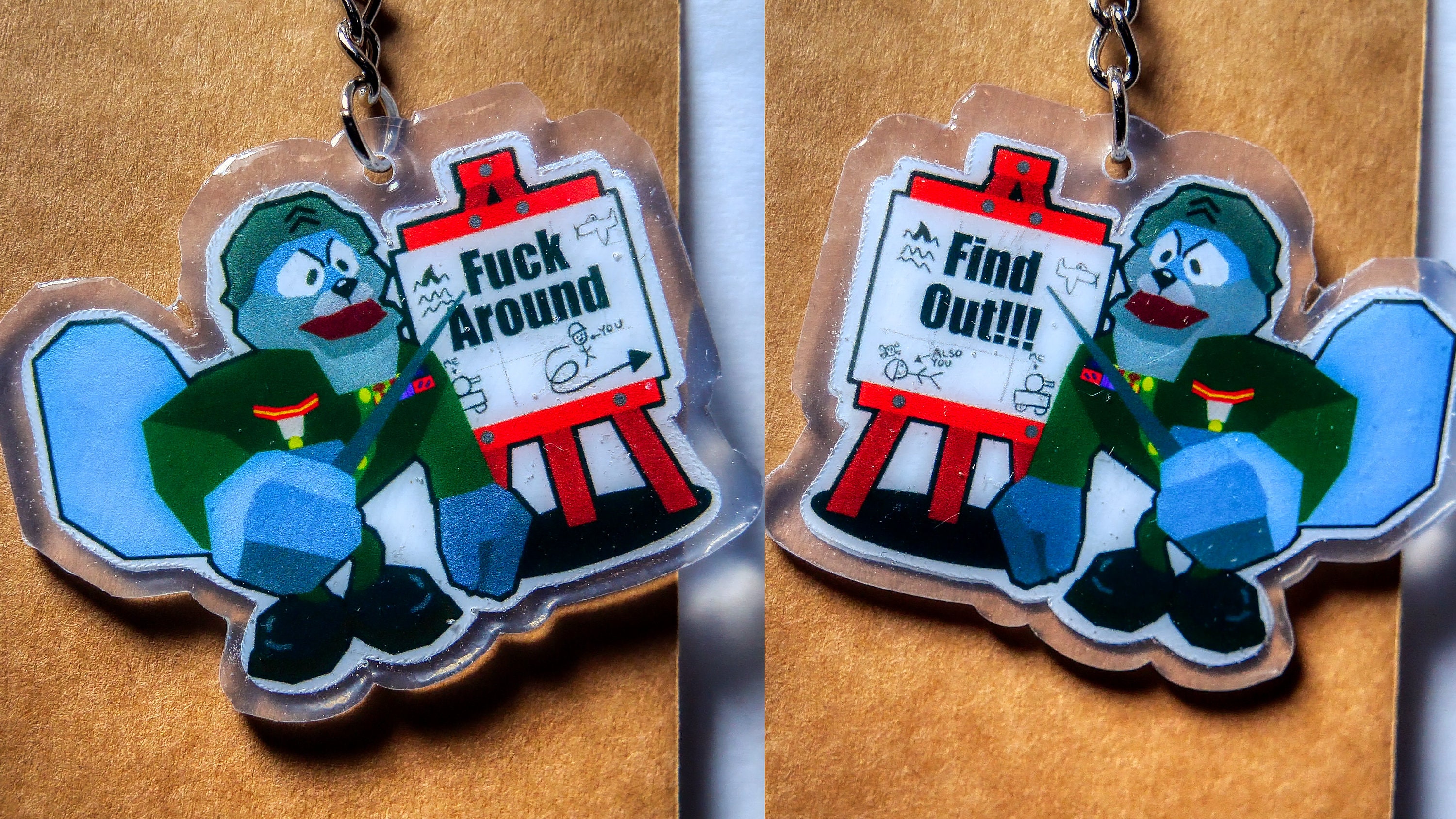 Conker's Bad Fur Day Inspired Keychains - Etsy