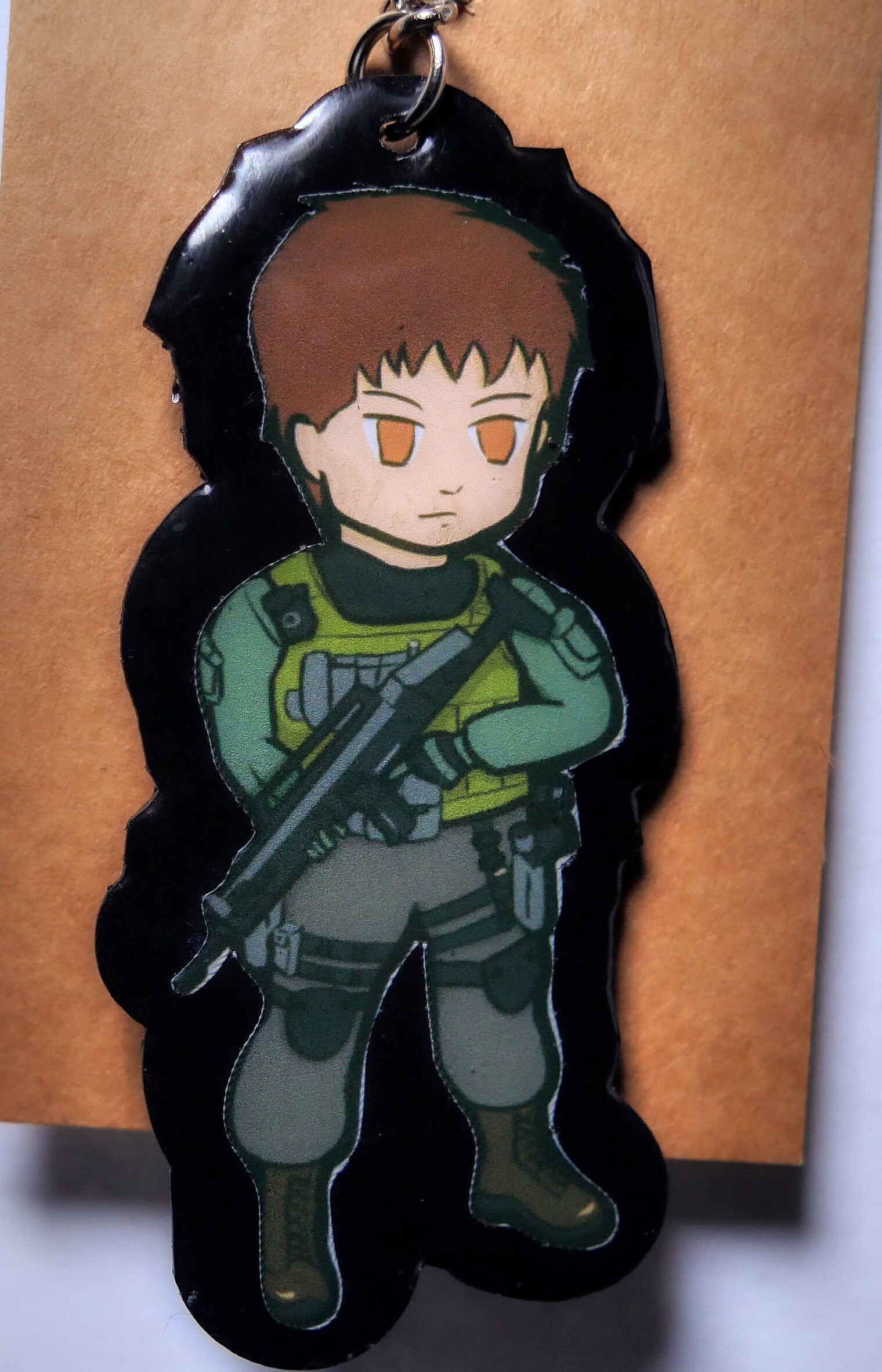 Resident Evil Inspired Key Keychains - Etsy