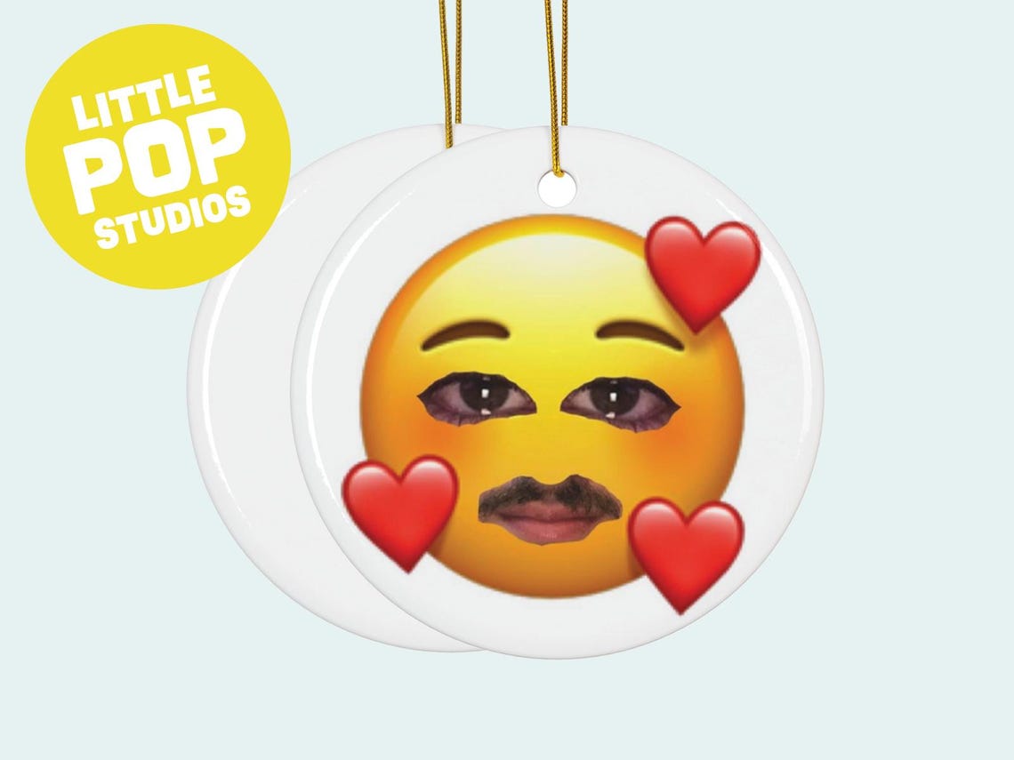 Drewmoji Ornament, Drew Phillips Christmas Ornament, Emergency Intercom ...