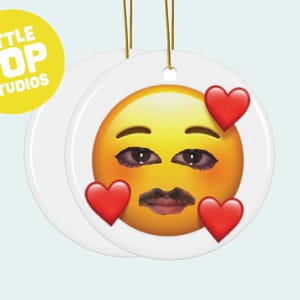 Drewmoji Ornament, Drew Phillips Christmas Ornament, Emergency Intercom ...