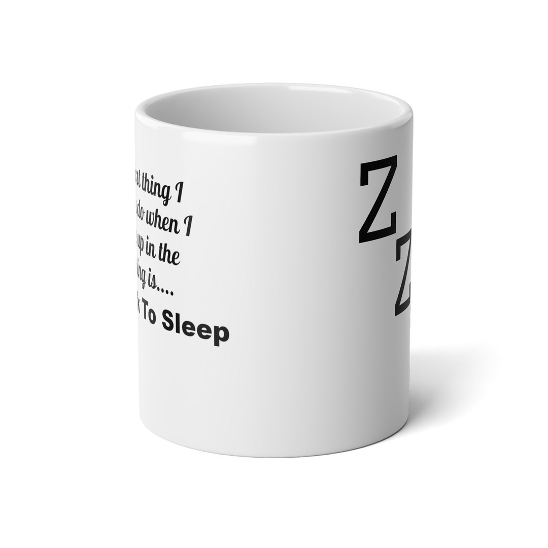 Go Back to Sleepjumbo Mug, 20oz - Etsy