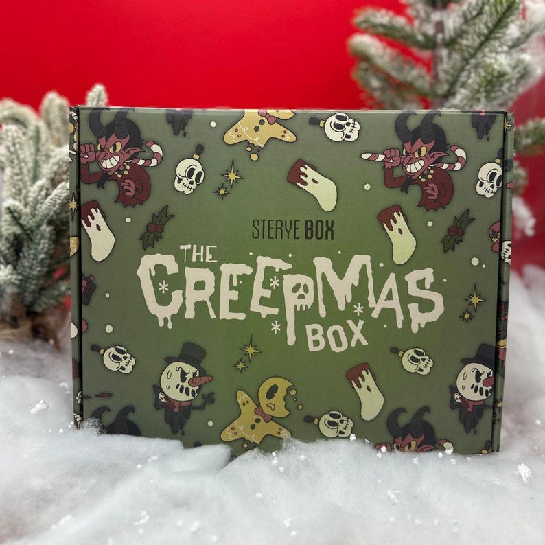 The Horror Mystery Box | Spooky Gift Box • Exclusive Horror Merch ...