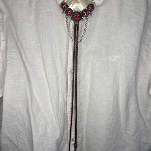 Abalone Chain Bolo - Etsy