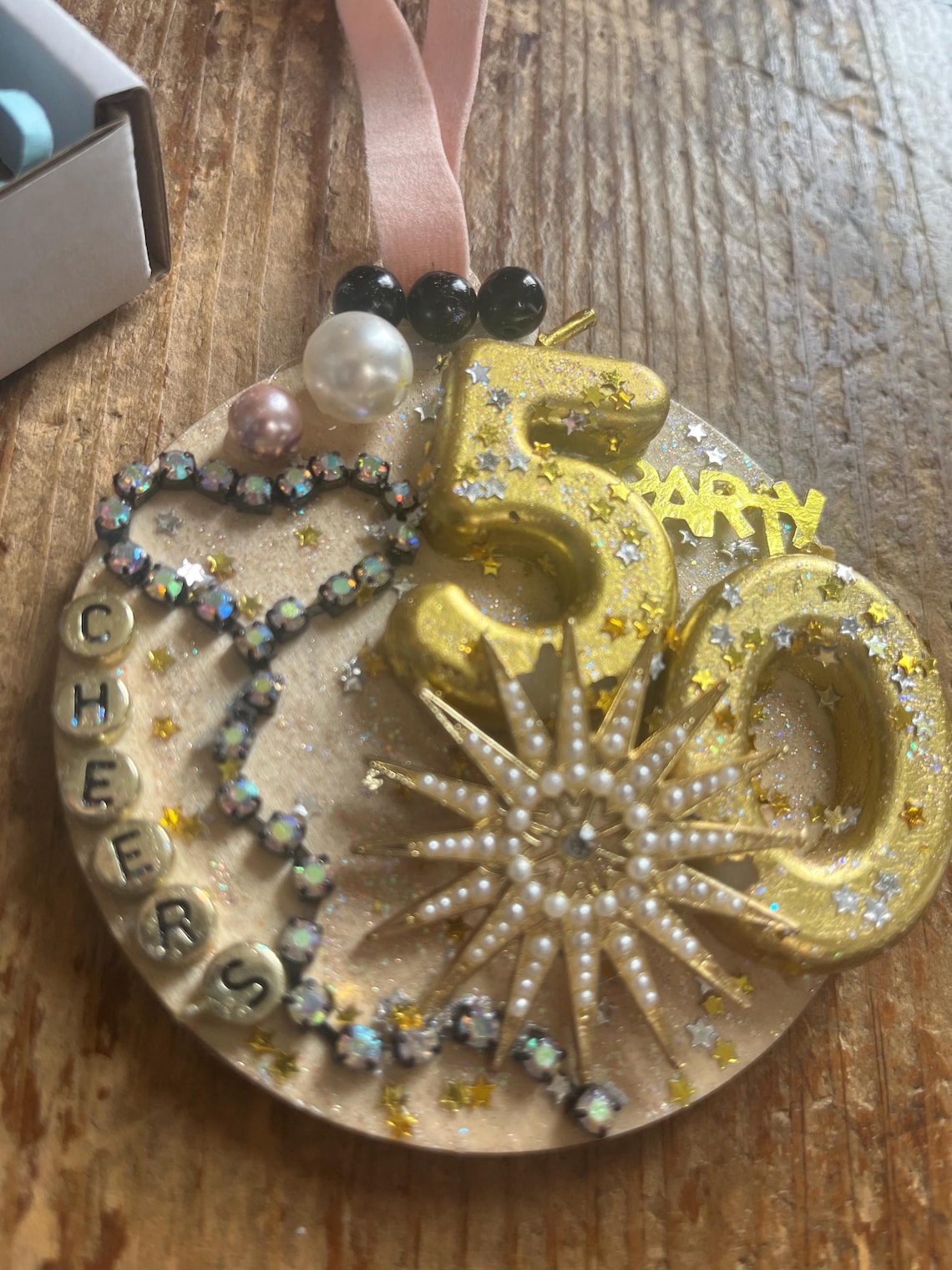 50th Birthday Ornament Handmade Keepsake Gifts for Her - Etsy
