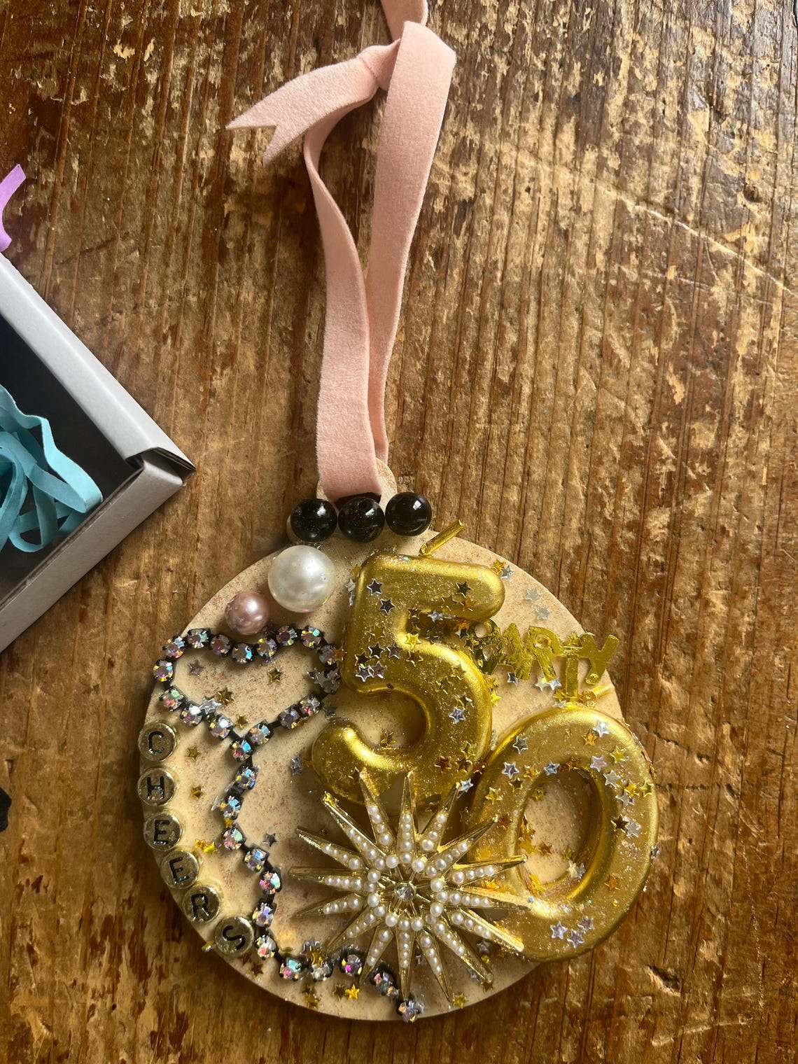 50th Birthday Ornament Handmade Keepsake Gifts for Her - Etsy