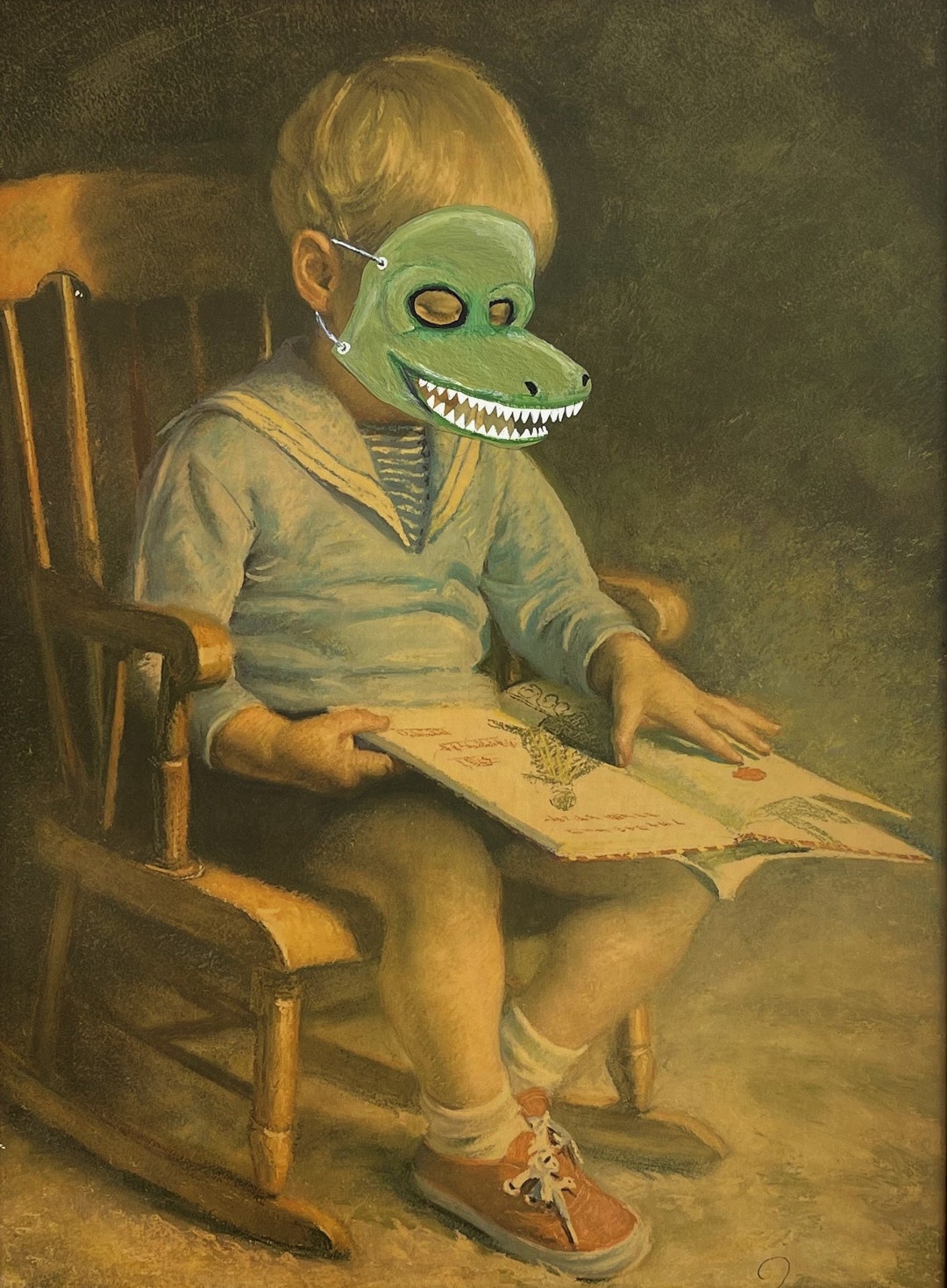 A Toothy Grin Art Print - Etsy