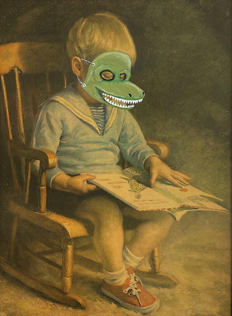 A Toothy Grin Art Print - Etsy