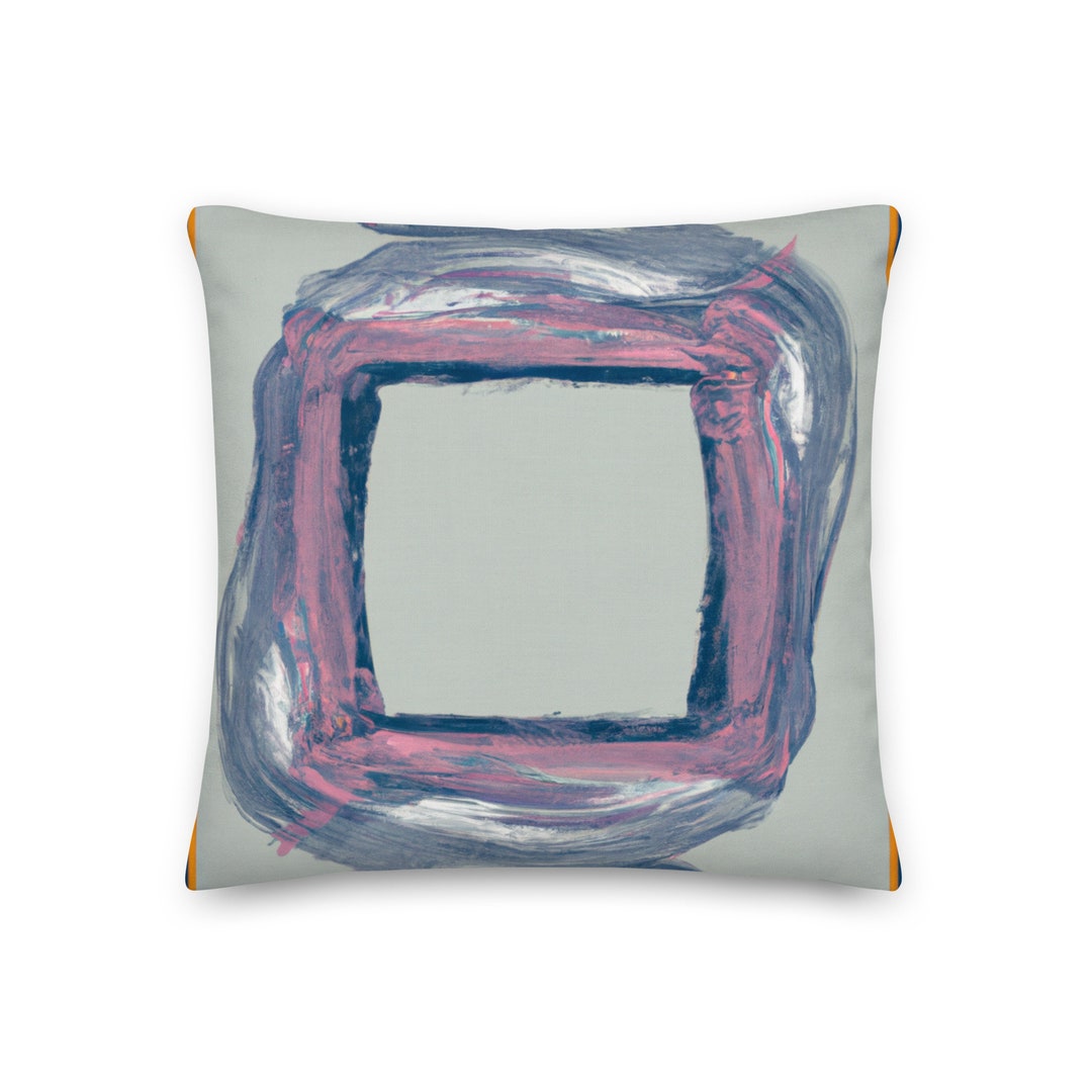 Modern Pillow Case With Insert Included - Etsy