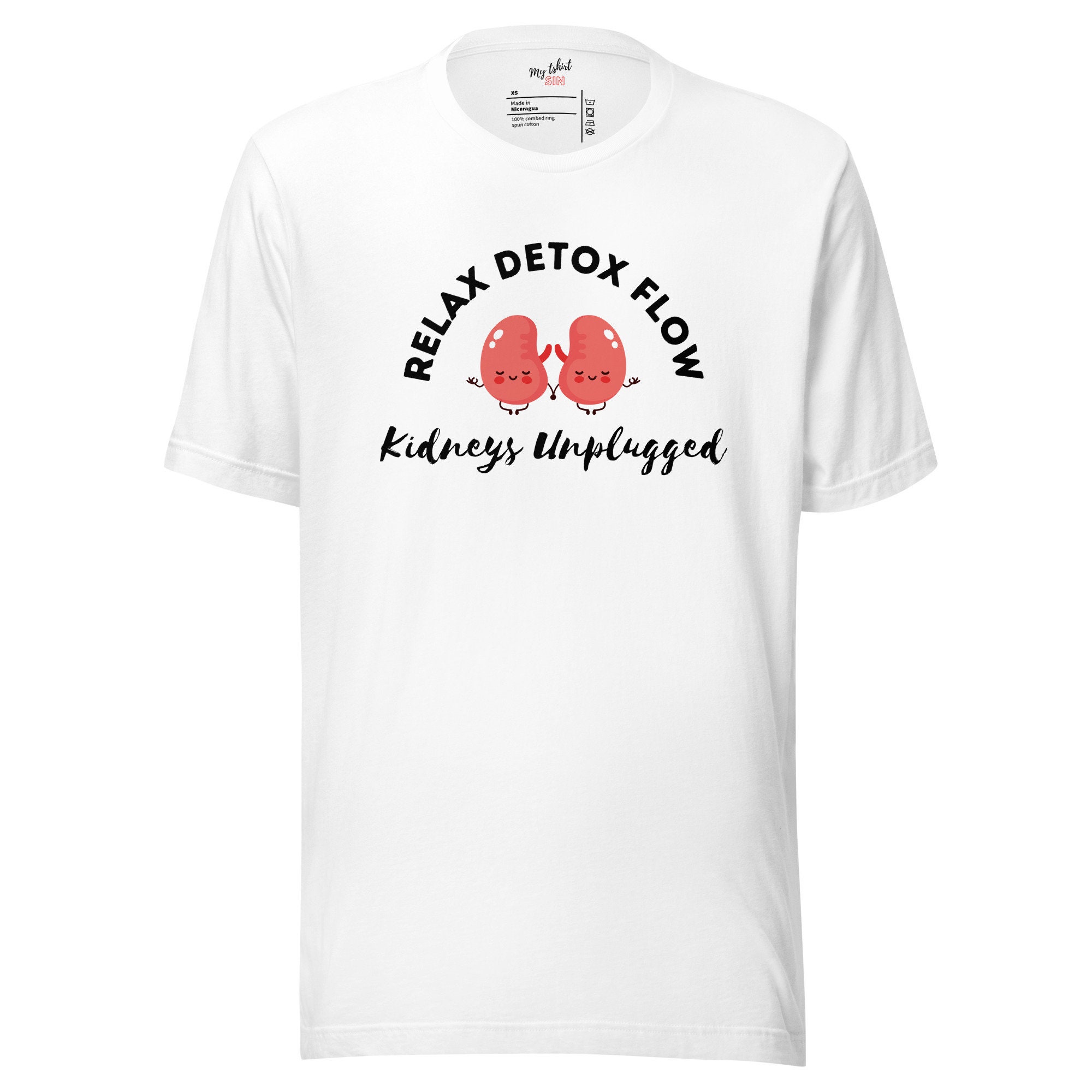Nephrology Dialysis Nurse Shirt: Relax, Detox, and Let Your Kidneys ...
