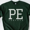PE Teacher Shirt, PE Teacher Gift, PE Teacher Tshirt, Physical ...