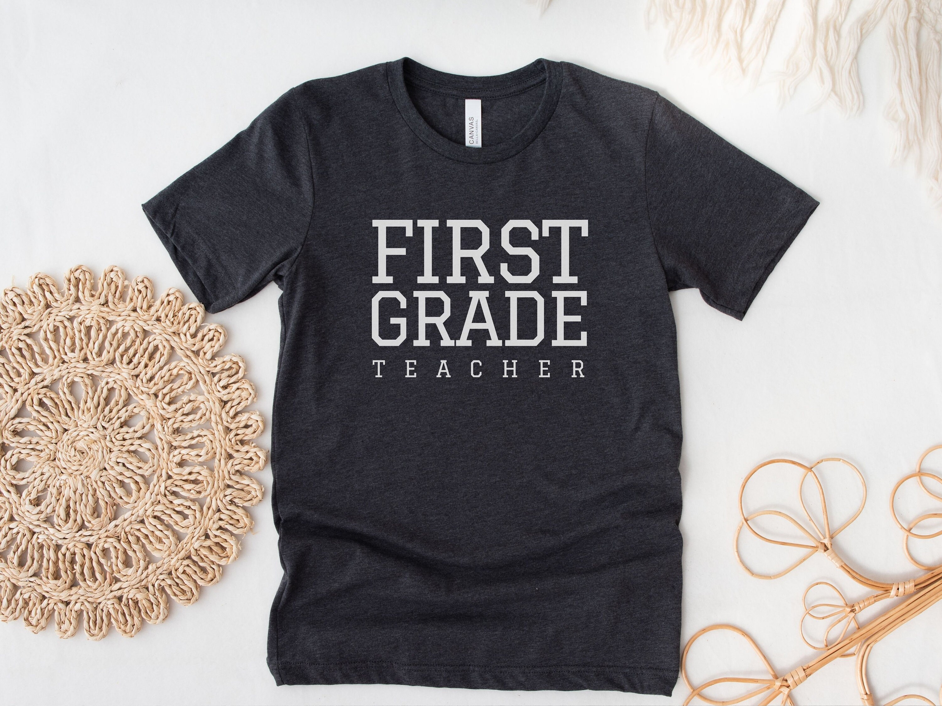 First Grade Teacher Shirt, 1st Grade Teacher Gift, 4k Teacher Tshirt ...