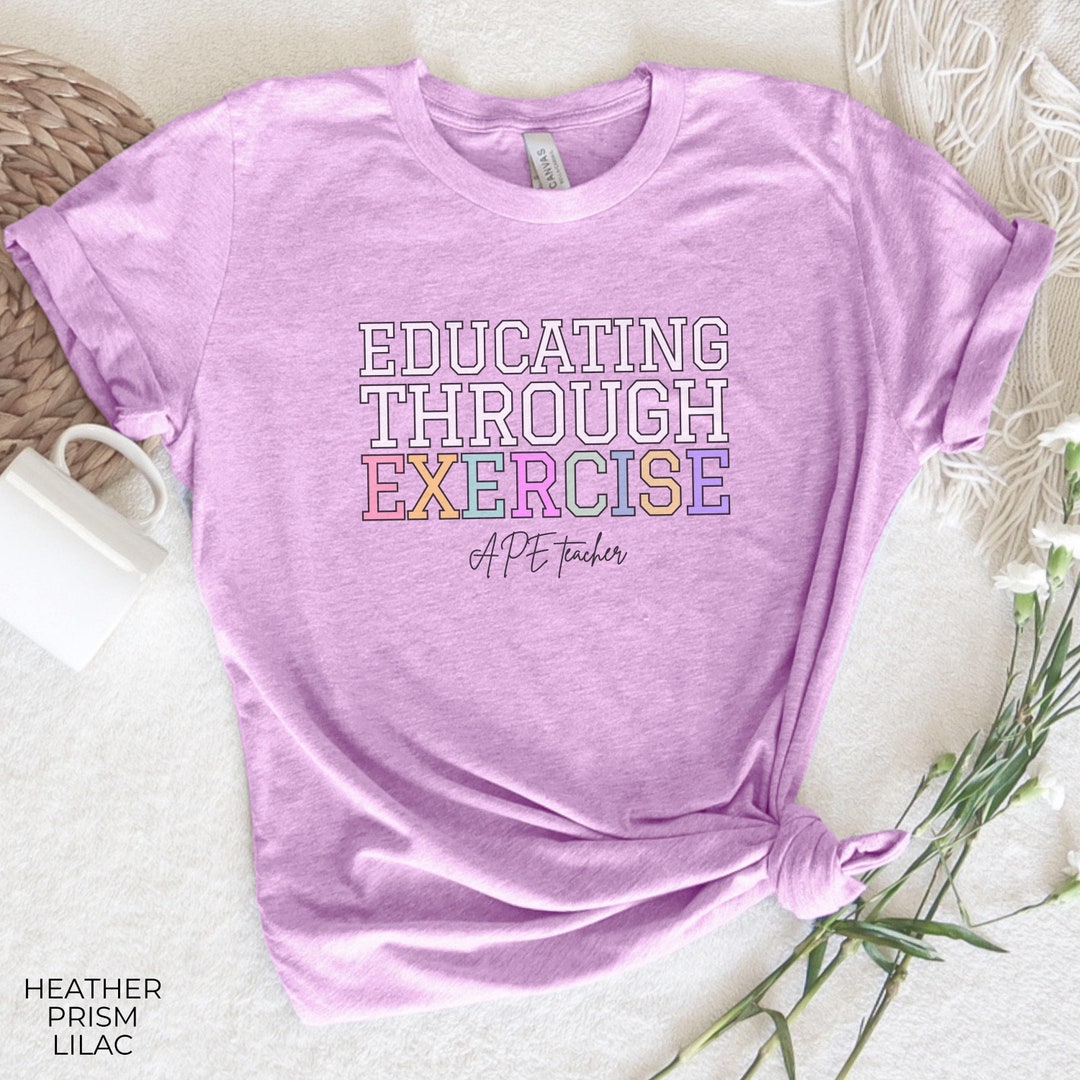 APE Teacher Shirt, Adapted Physical Education Teacher Shirt, APE Coach ...