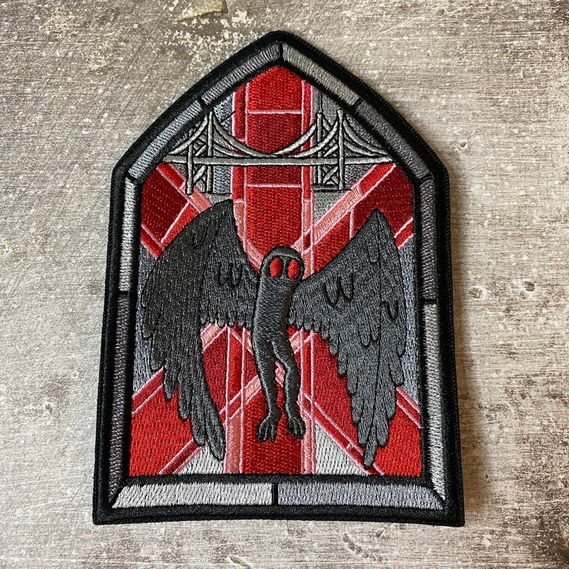 Mothman Patch - Etsy