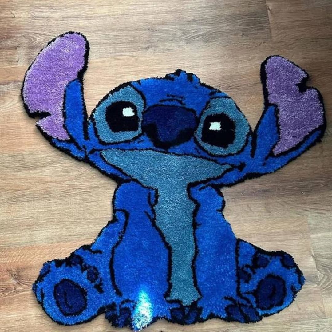 Lilo & Stitch Tufted Rug Disney Stitch Tuft Rug - Etsy UK