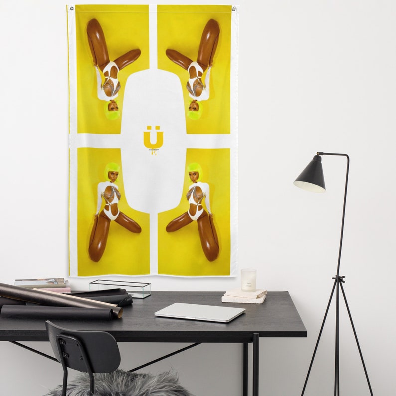 YELLOW Bob Baddie Thirst Trap Tapestry for Man Cave Art Decor KULTRIIPP ...