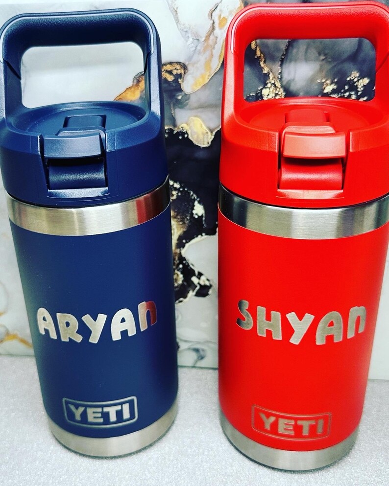 Custom Laser Engraved Yeti Rambler Jr - Etsy