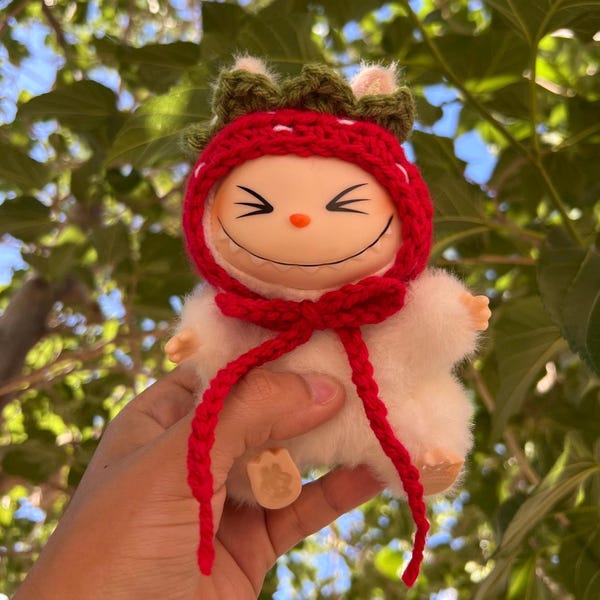 Labubu Strawberry - Etsy