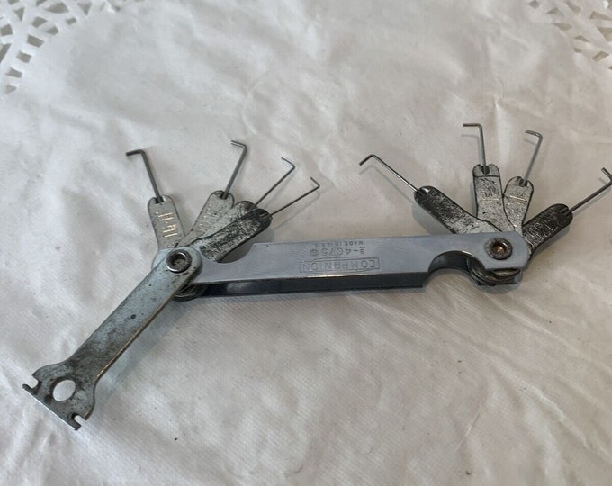 Vintage Sears Companion Spark Plug Gap Gauge Measurement Tool 9-4075 ...