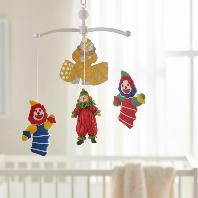 Vintage Paper Mache Clowns - Etsy