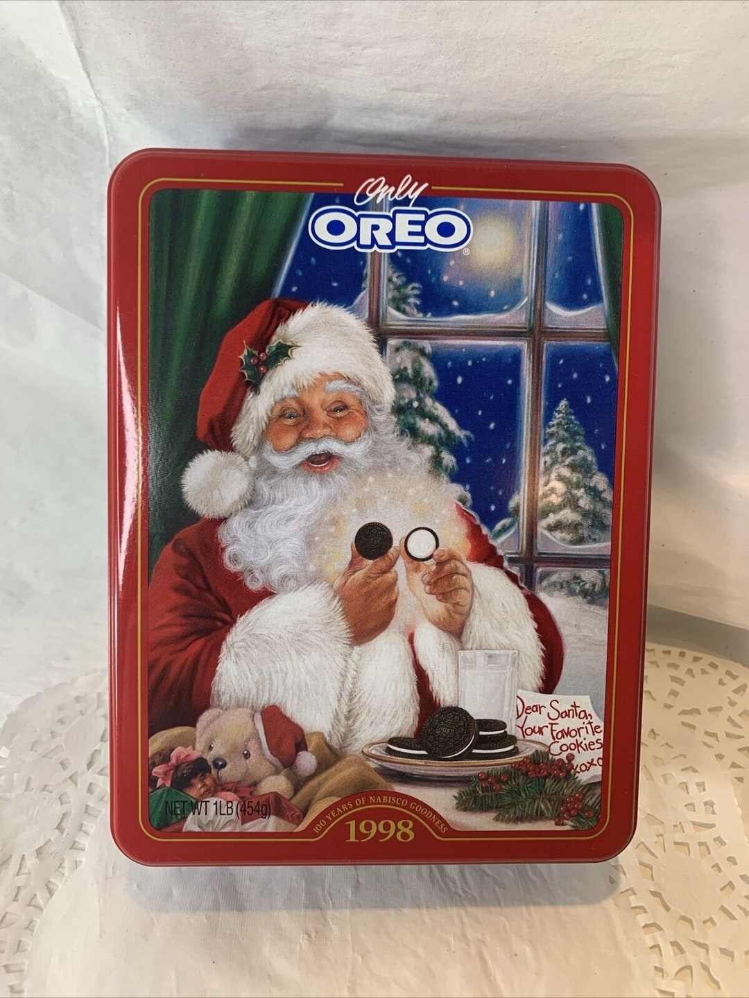 Vintage 1998 100 Years of Nabisco Goodness Only Oreo Holiday ...