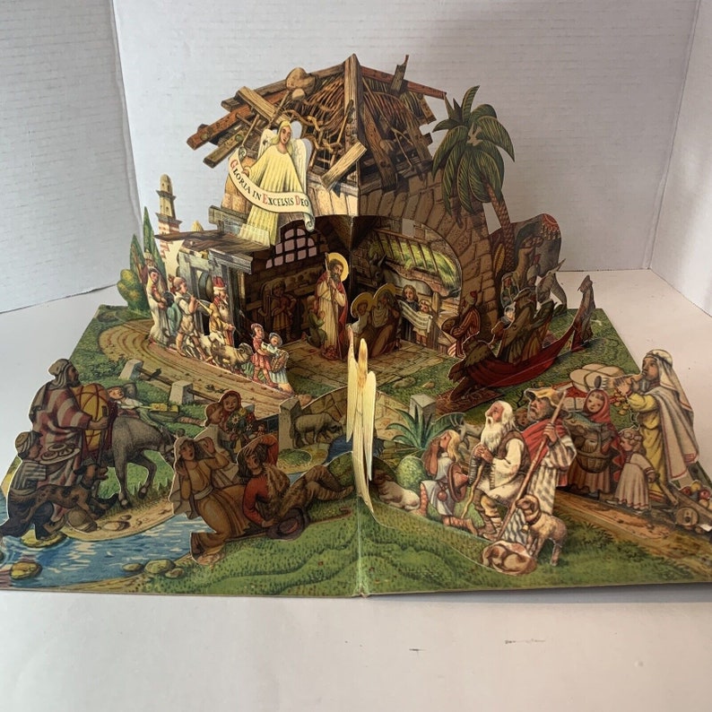 Vintage Vojtech Kubasta Creche Nativity Holy Family Christmas - Etsy