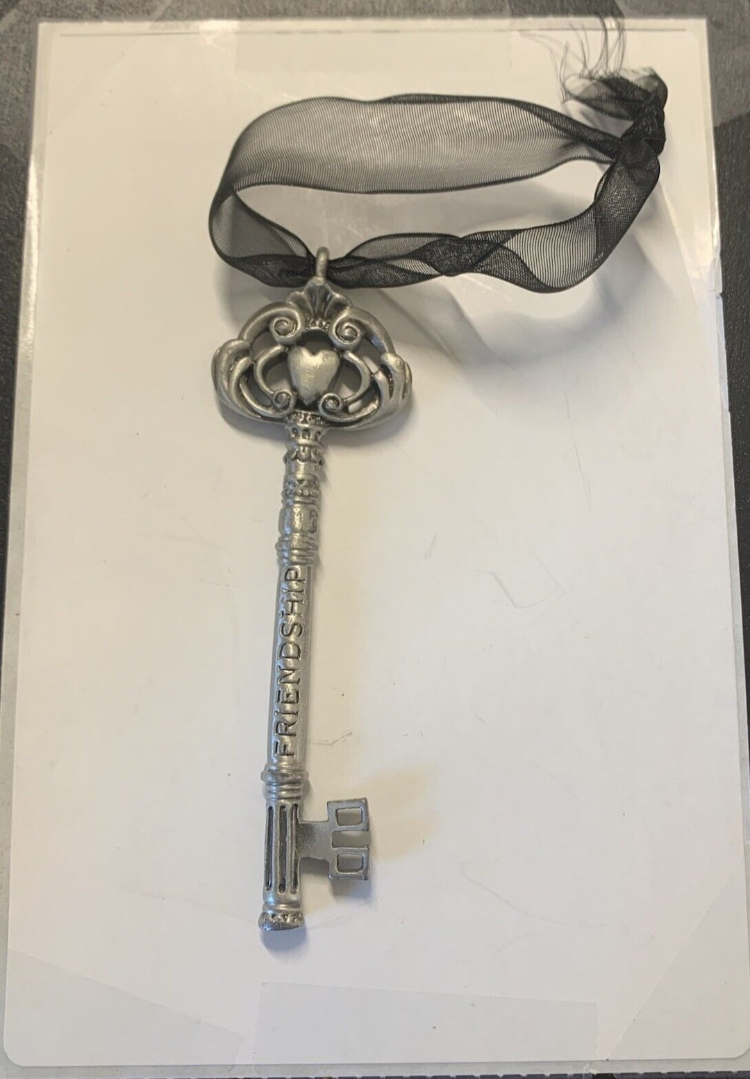 Vintage Friendship Key Antique Style Metal Skelton Key Charm Decoration ...