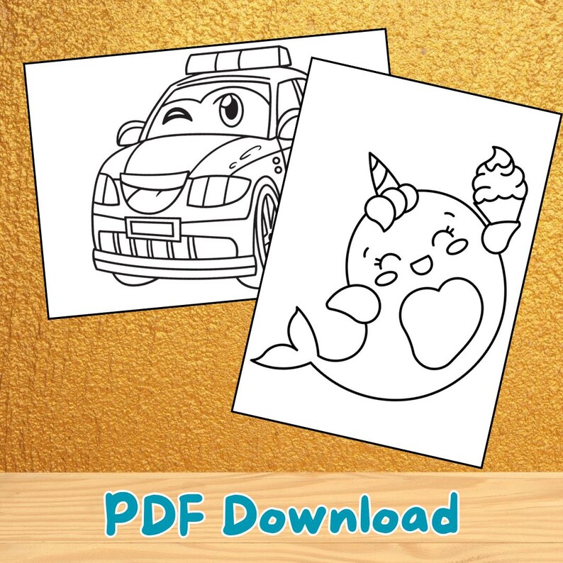 50 Printable Summer Coloring Pages for Kids Toddlers Preschoolers ...