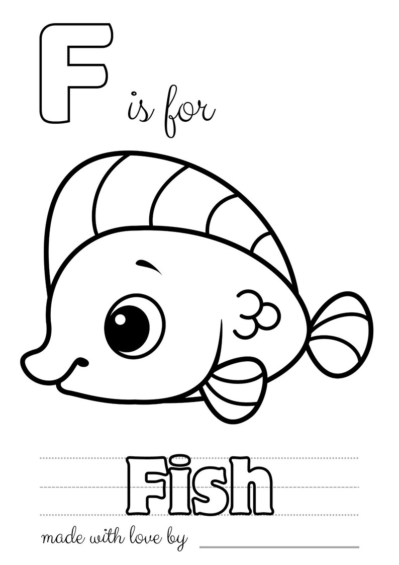 Alphabet Coloring Pages, Preschool Coloring Pages, Preschool Activity ...