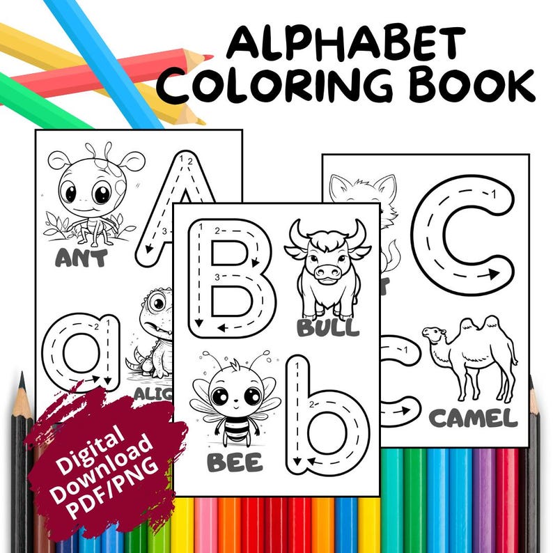 Alphabet Coloring Pages, Printable Alphabet Coloring Pages, ABC ...