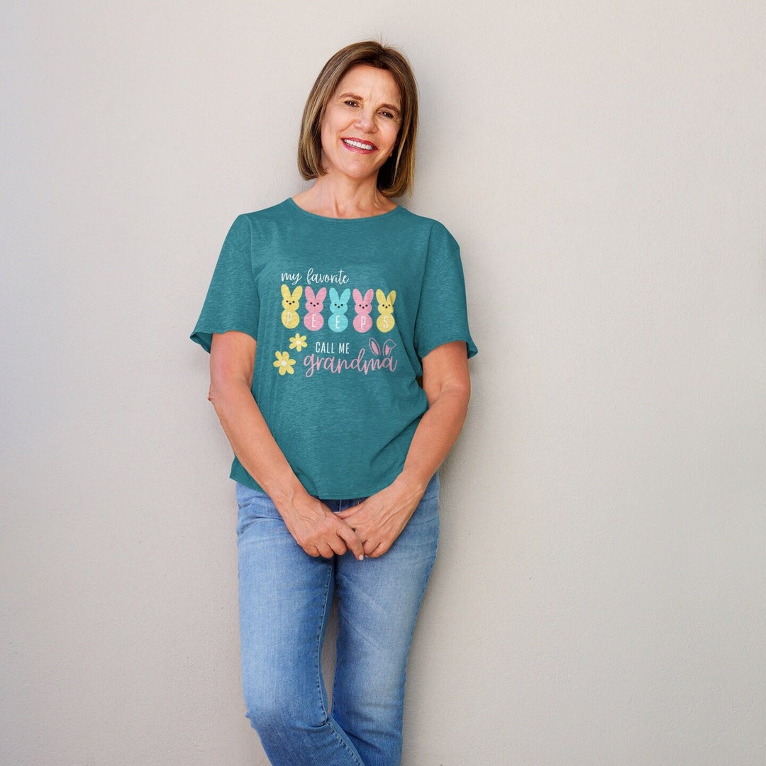 Easter Grandma Shirt, Easter Peeps Grandma, Grandma Shirt, Easter Shirt ...