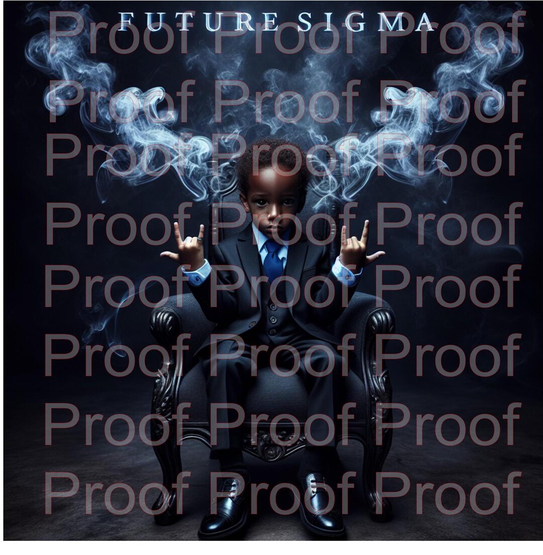 Future Sigma Man PNG. JPEG - Etsy