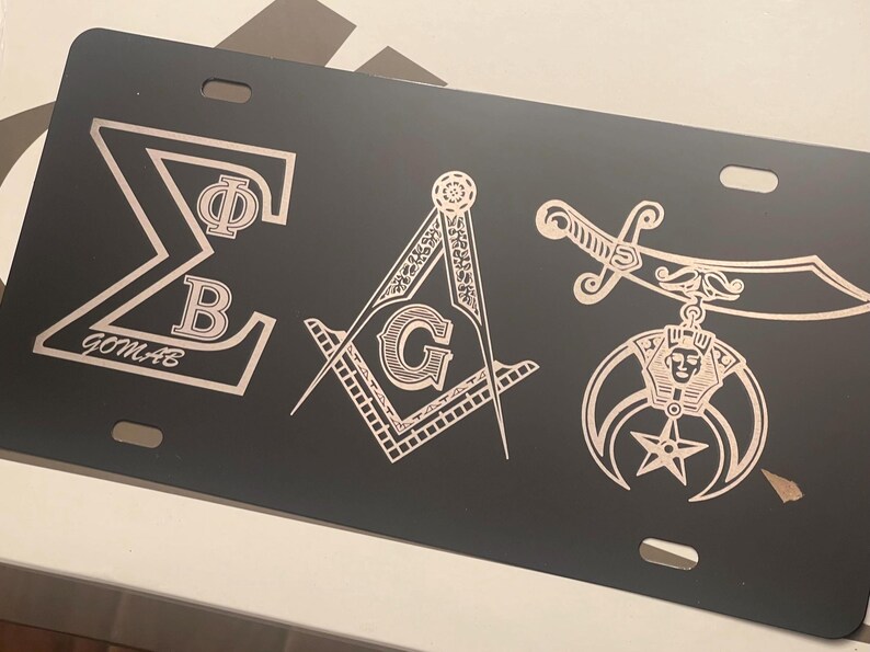 Custom Front License Plate - Etsy