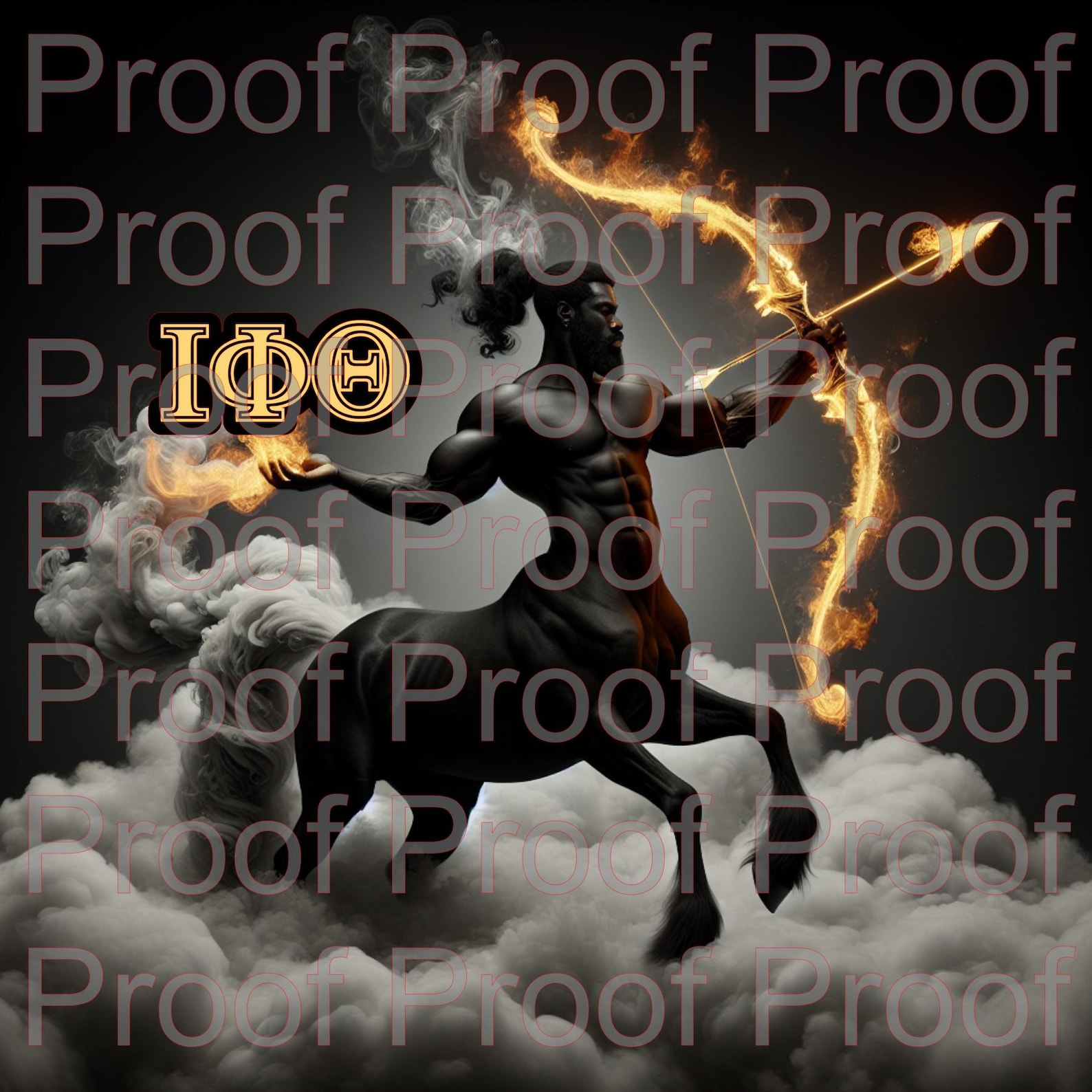 Iota Phi T Centaur PNG. JPEG - Etsy