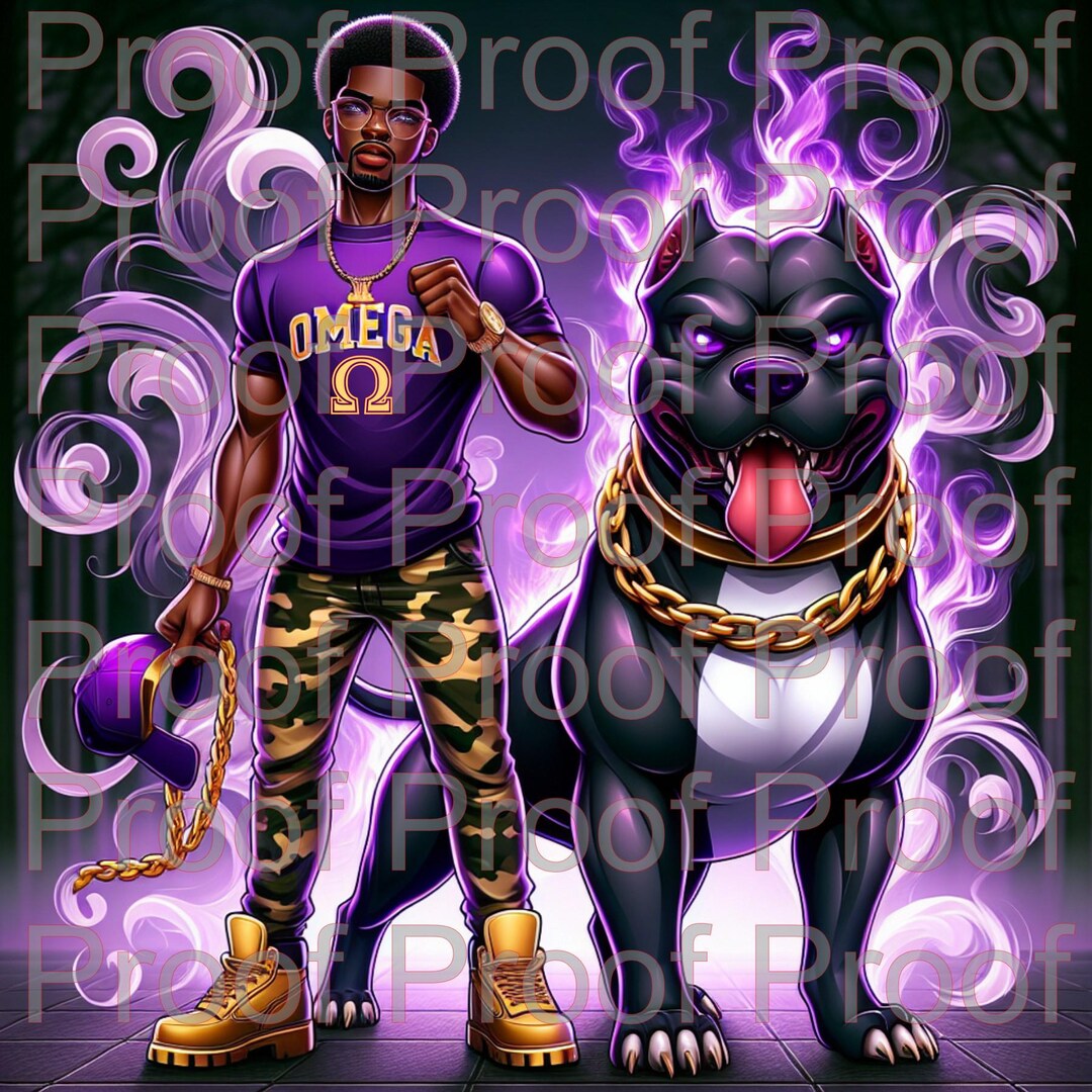 Omega Psi Phi Art.... PNG. JPEG - Etsy