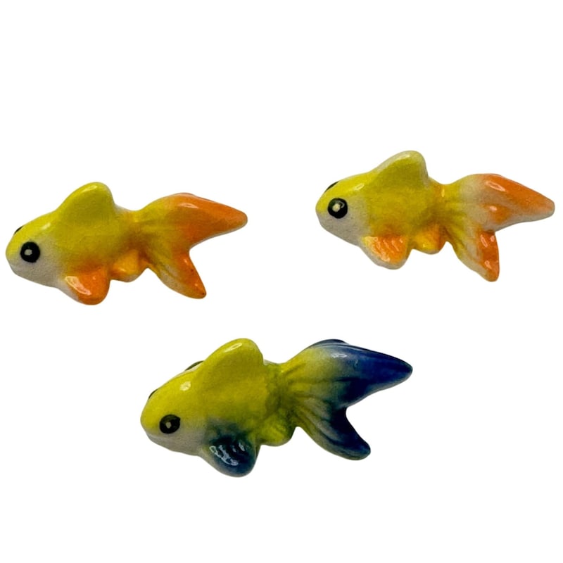 Goldfish Figurine - Etsy