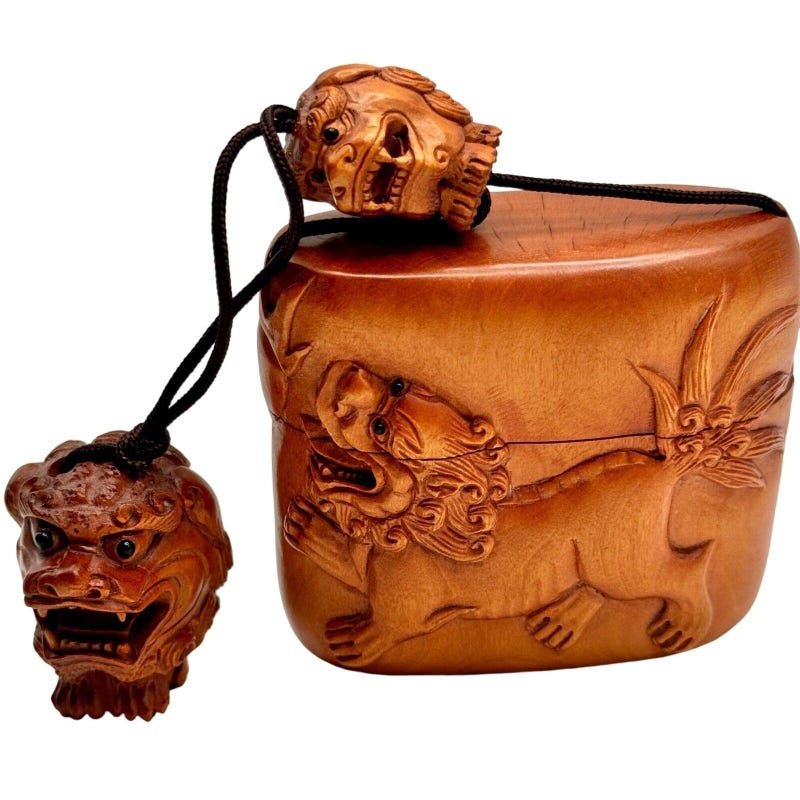 Japanese Inro - Etsy