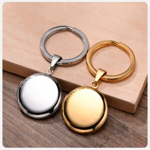 Personalized Photo Locket Keychain Picture Locket Keychain,locket ...