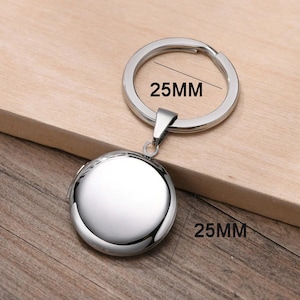 Personalized Photo Locket Keychain Picture Locket Keychain,locket ...