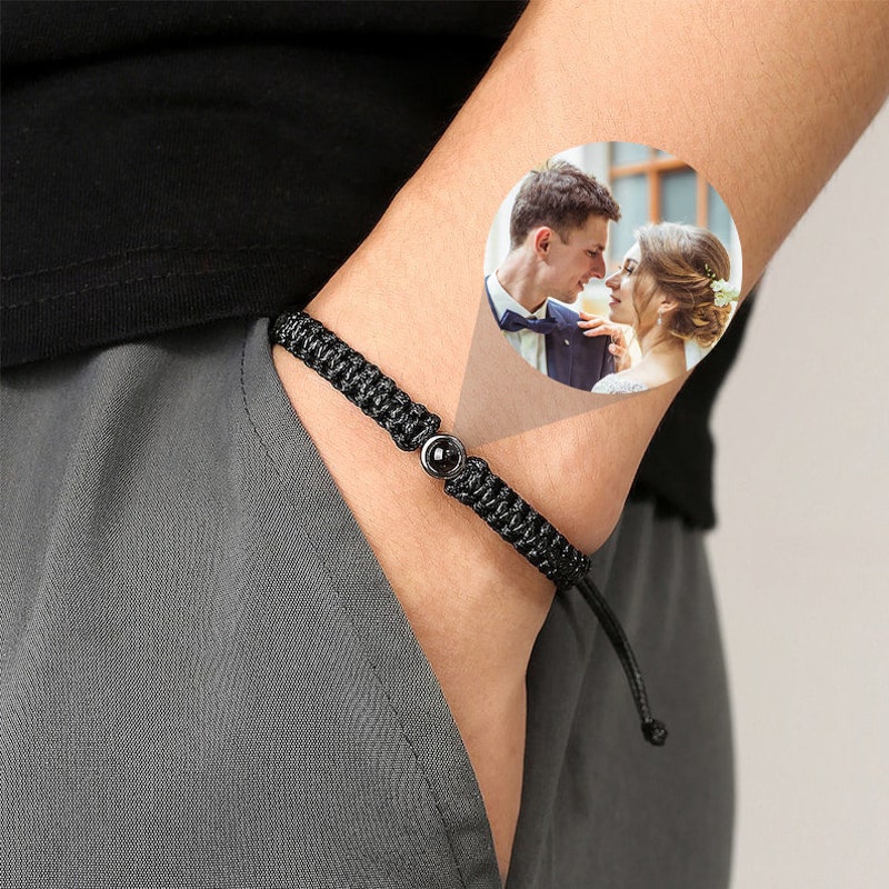 Buy Personalized Photo Bracelet Online In India - Etsy India