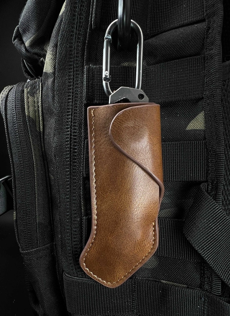 PICHI X2 Titanium Pocket Tool Package With Leather Holster, EDC Multi ...