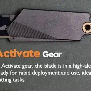 PICHI G9 Utility Knife (titanium/brass) - Etsy