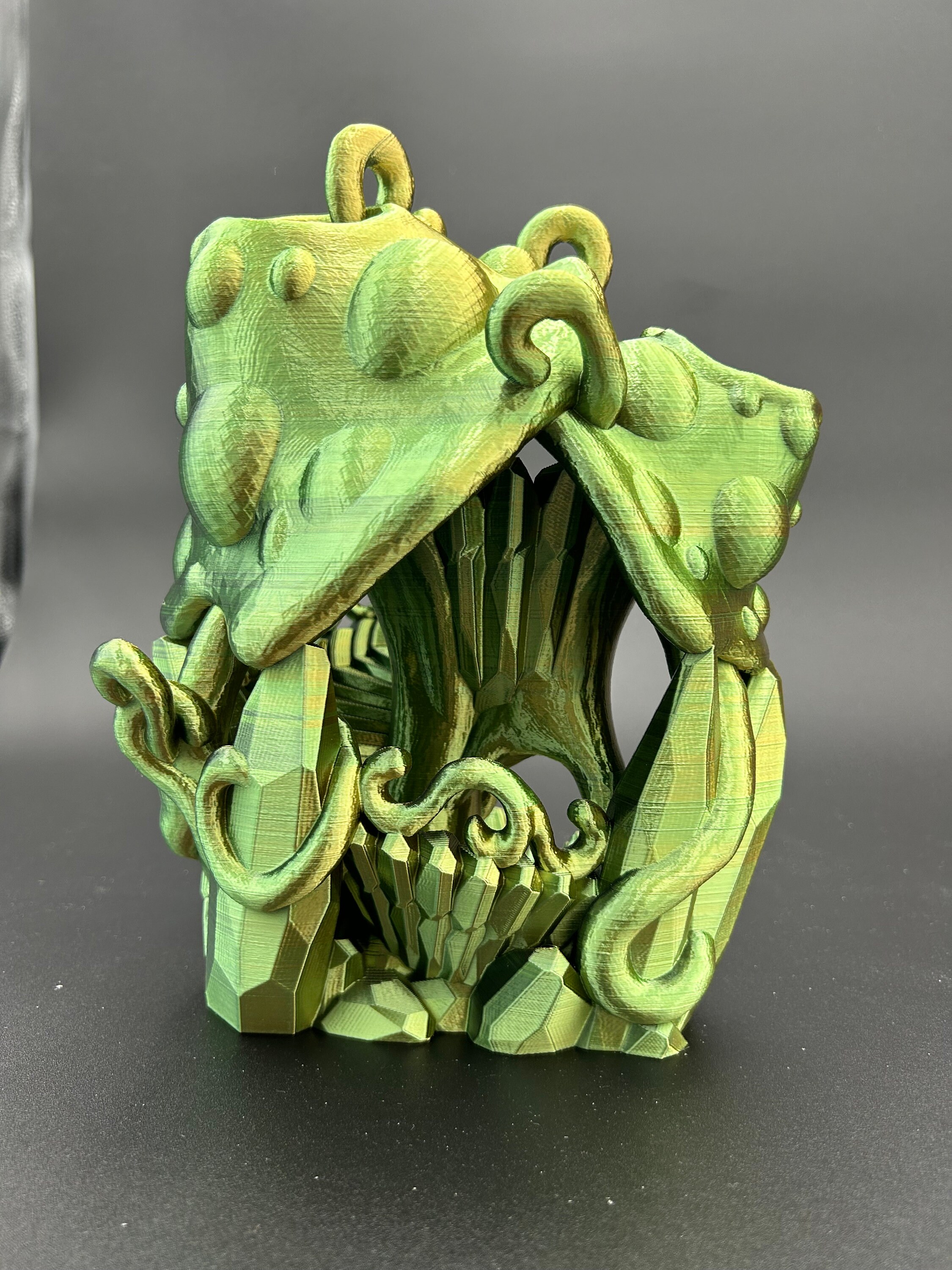 3D Printed Dice Tower - Snake, Raven, Mushroom Fantasy Designs - 3D ...