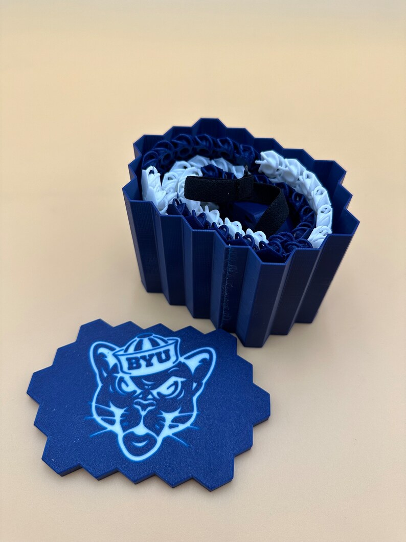 3D Printed BYU Articulating Necktie - Etsy