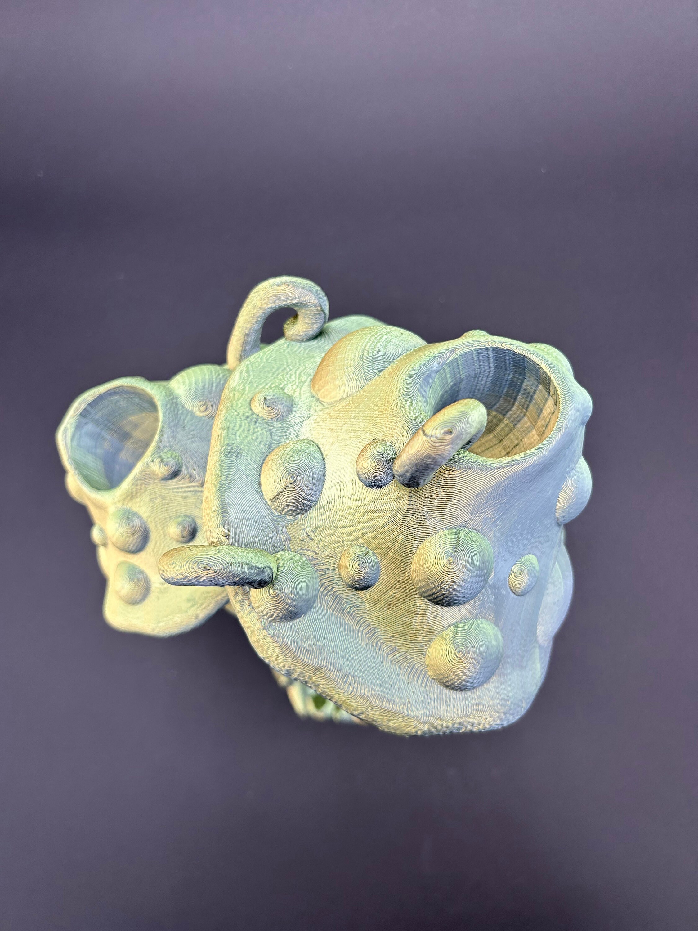 3D Printed Dice Tower - Snake, Raven, Mushroom Fantasy Designs - 3D ...