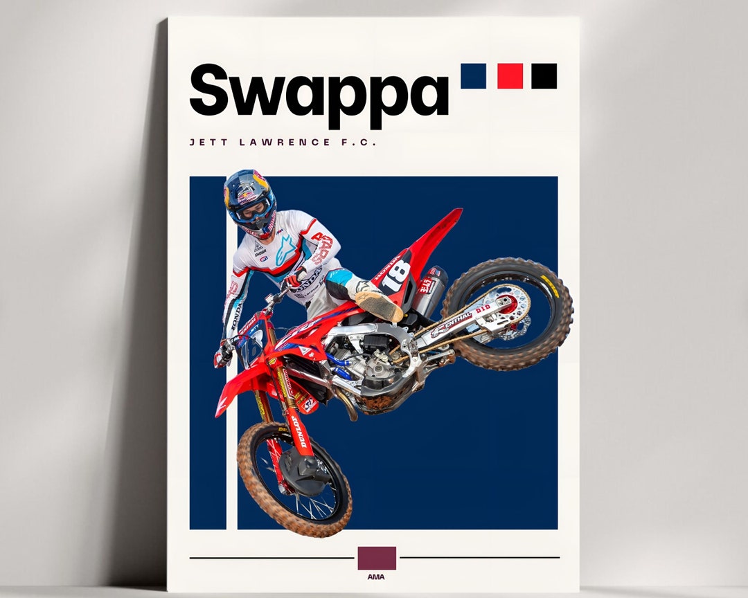 Jett Lawrence Motocross Poster: Australian Motocross Art (digital ...