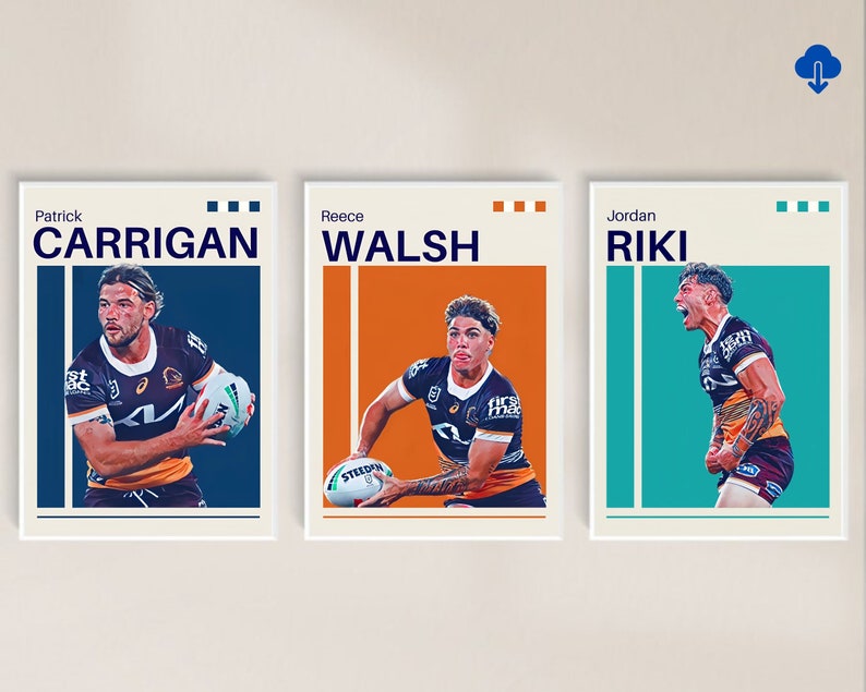 Pat Carrigan Reece Walsh Jordan Riki Digital Download Instant ...